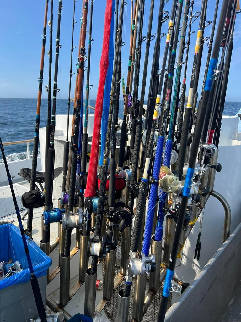 Fish On Customs, Customs fishing rod supplies and gear